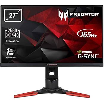Acer 27 Predator XB271HUABMIPRZ WQHD 2K 1MS 165HZ G-Sync ULBM (HDMI, DP ...
