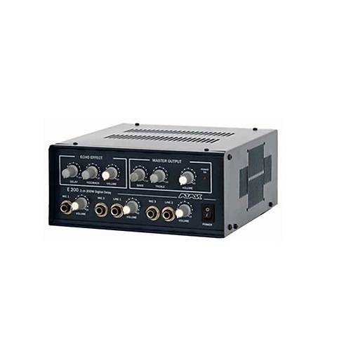 Atak ER200 Anfi 200 Watt Ekho Reverb « Erses Elektronik Sistemleri