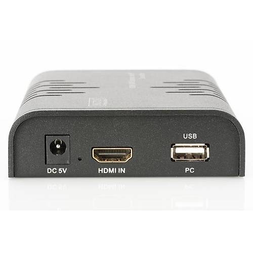 Digitus DS-55202 120 Mt RJ45 to HDMI Klavye Mouse 1080p Alıcı-Verici ...