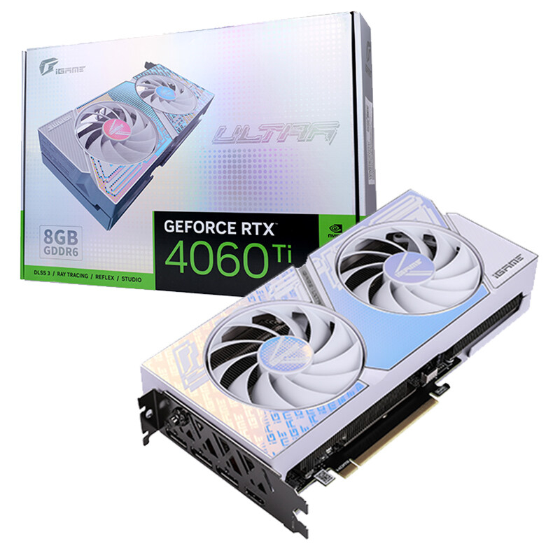 COLORFUL iGame GeForce RTX 4060Ti Ultra 8GB GDDR6 128Bit Nvidia Ekran ...