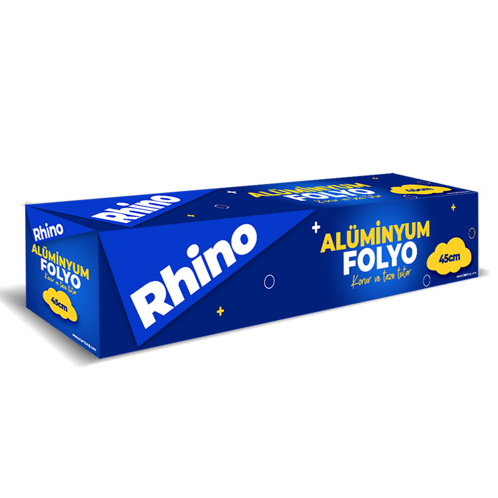 Alüminyum Folyo Rhino 45*2500 gr. Kutulu « Depomol | Ambalaj ve Ambalaj ...