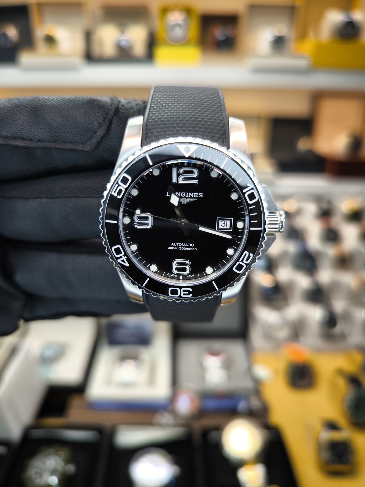 LONGINES LONGINES HYDRO CONQUEST L37814569 ETA SAAT Replika Saat ...