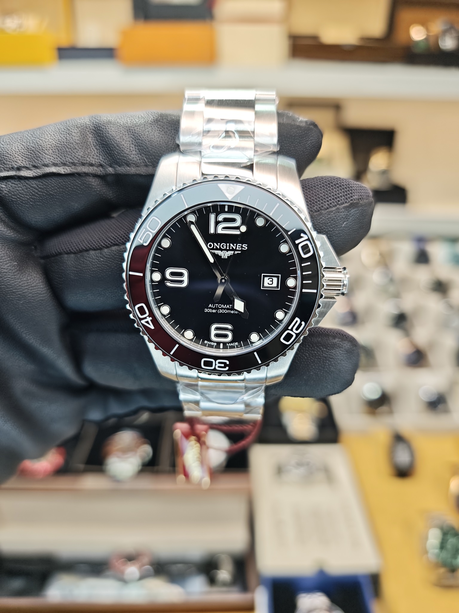 LONGINES LONGINES HYDRO CONQUEST L37824566 ETA SAAT Replika Saat ...