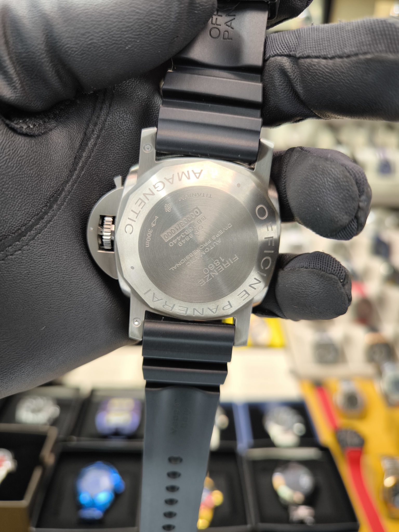 PANERAI PAM 389 LUMINOR SUBMERSIBLE AMAGNETIC 1950 ETA SAAT Replika ...