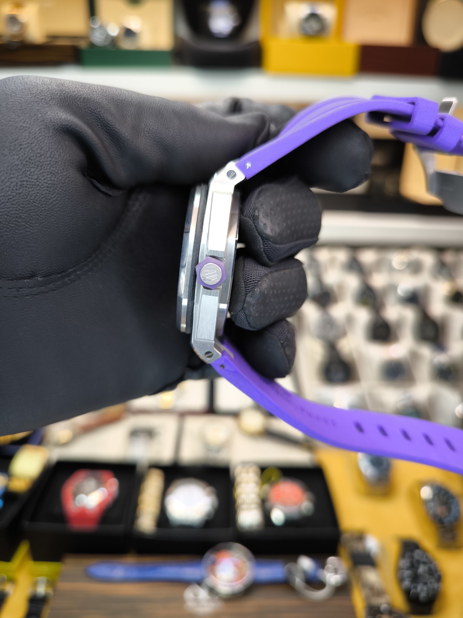 AUDEMARS PIGUET ROYAL OAK OFFSHORE DIVER AUTOMATIC PURPLE ETA SAAT ...