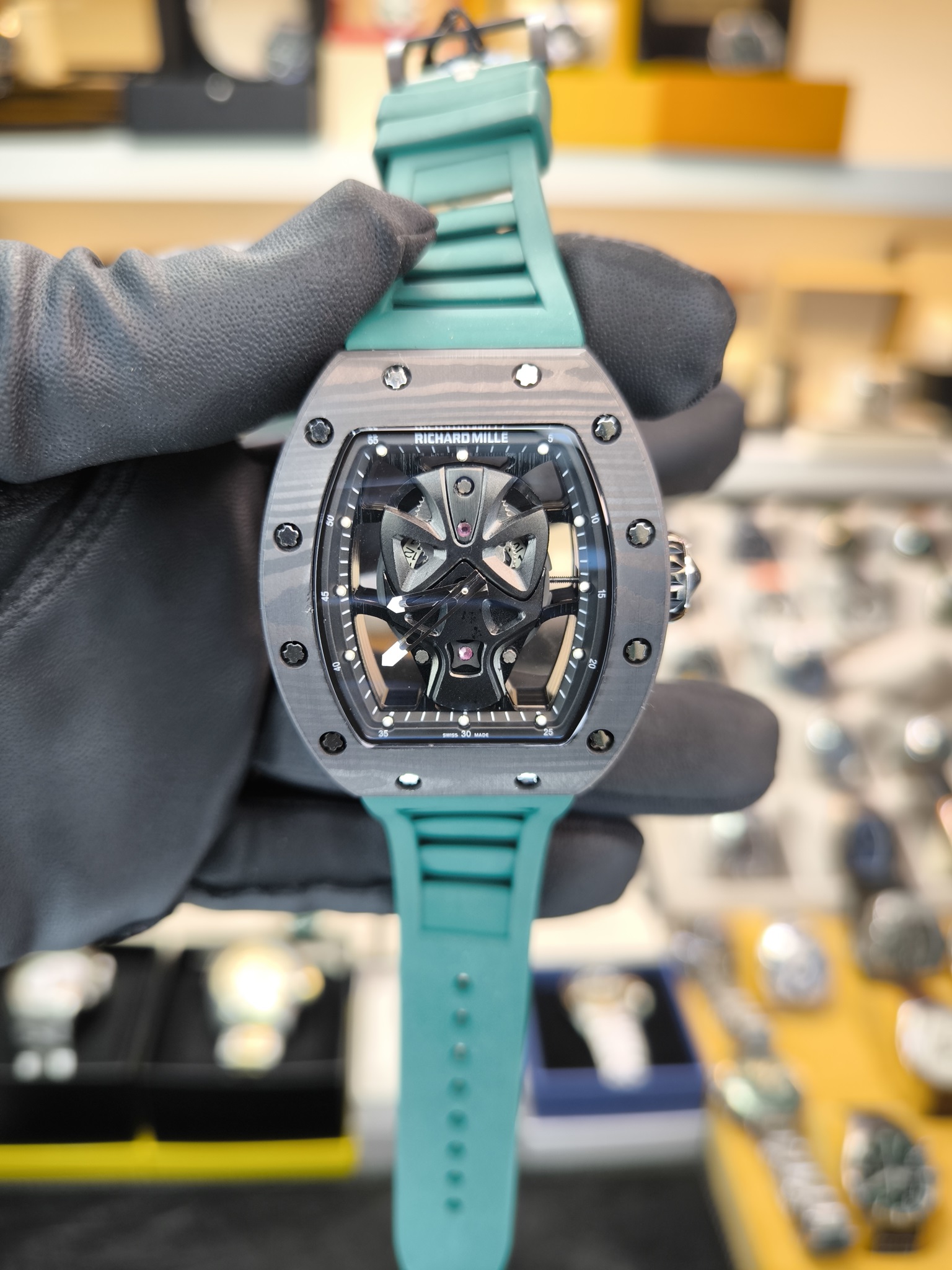 RİCHARD MİLLE RM SKULL OTOMATİK CARBON Replika Saat - Payitaht Saatçilik