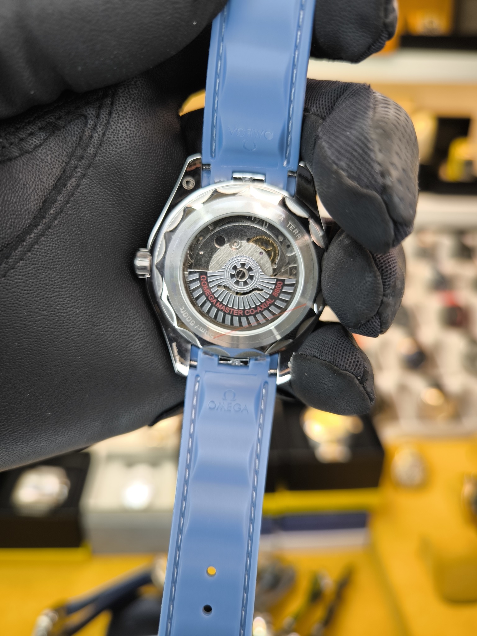 OMEGA OMEGA SEAMASTER AQUA TERRA 150 WORLD TIMER Replika Saat ...