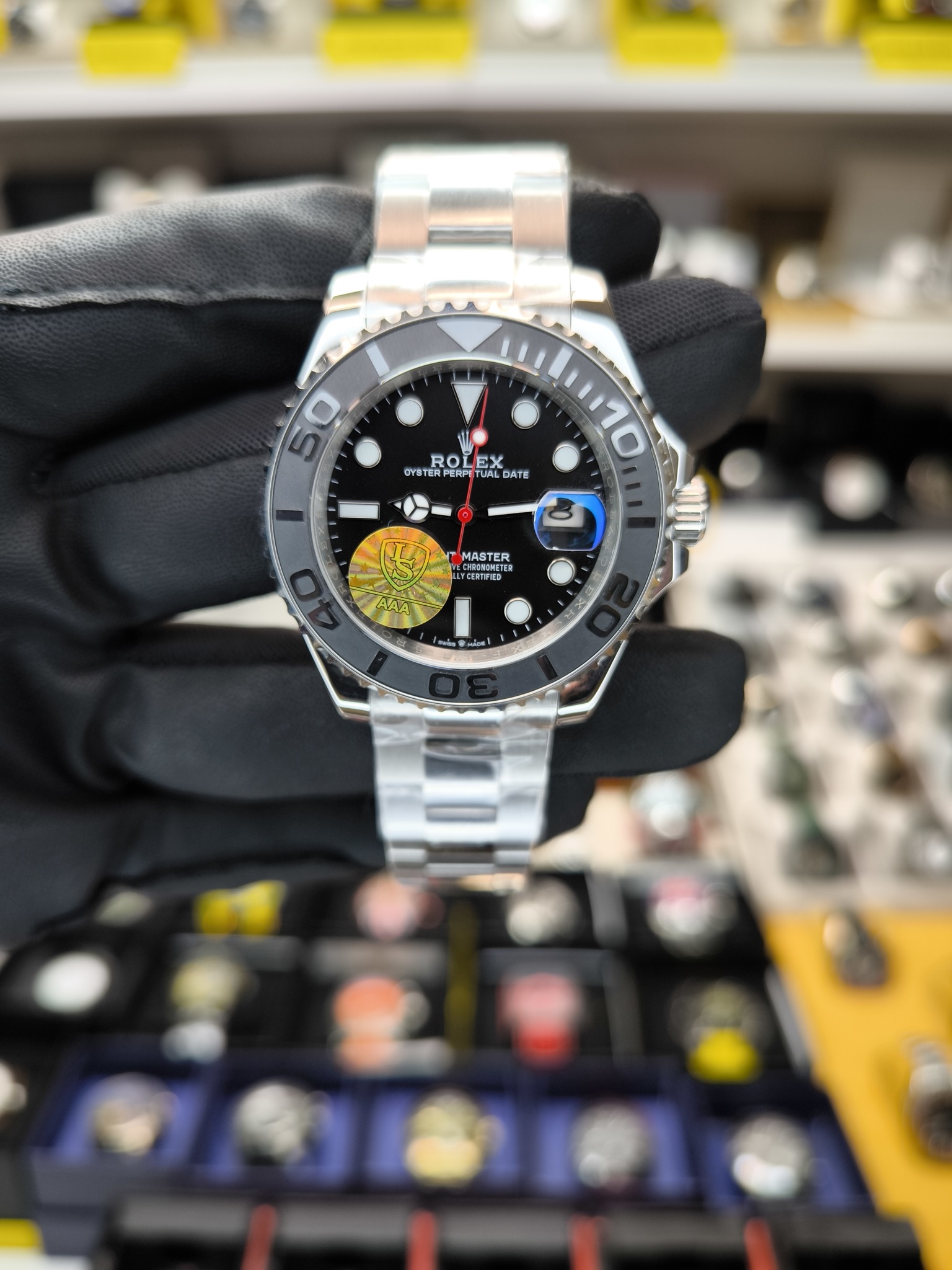 ROLEX YACHT MASTER RAINBOW OTOMATİK Replika Saat - Payitaht Saatçilik
