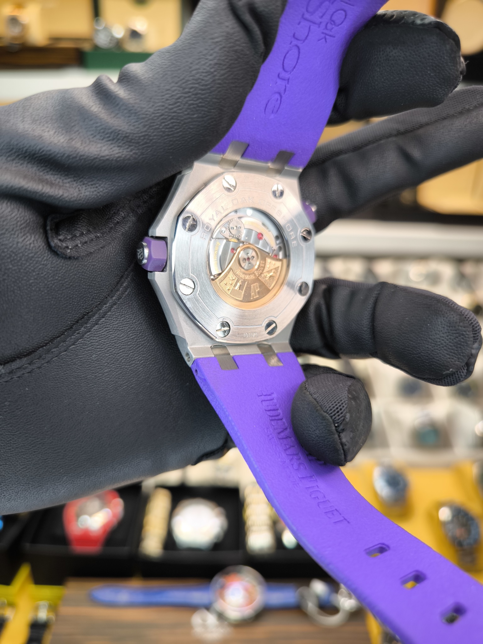 AUDEMARS PIGUET ROYAL OAK OFFSHORE DIVER AUTOMATIC PURPLE ETA SAAT ...