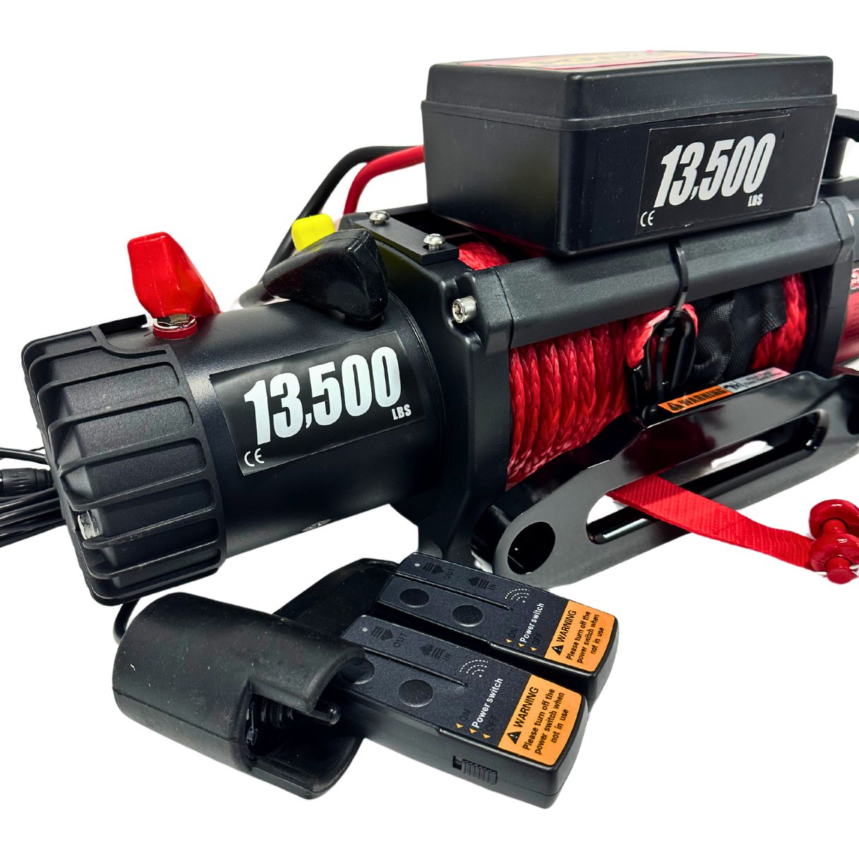 Power Winch Extreme 13500 lb Sentetik Halatlı Off-Road 4x4 Elektrikli ...