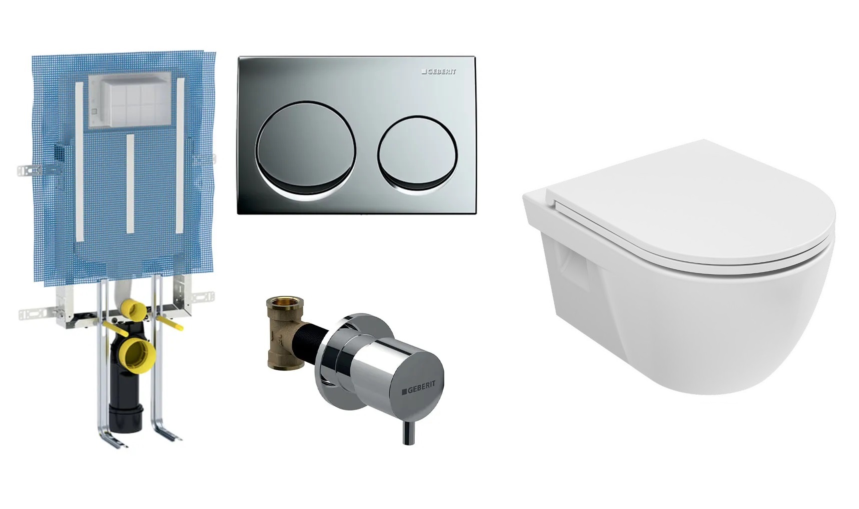 Geberit Alpha Gömme Rezervuar Seti & Isvea Sıstema Y Klozet Kampanyası ...