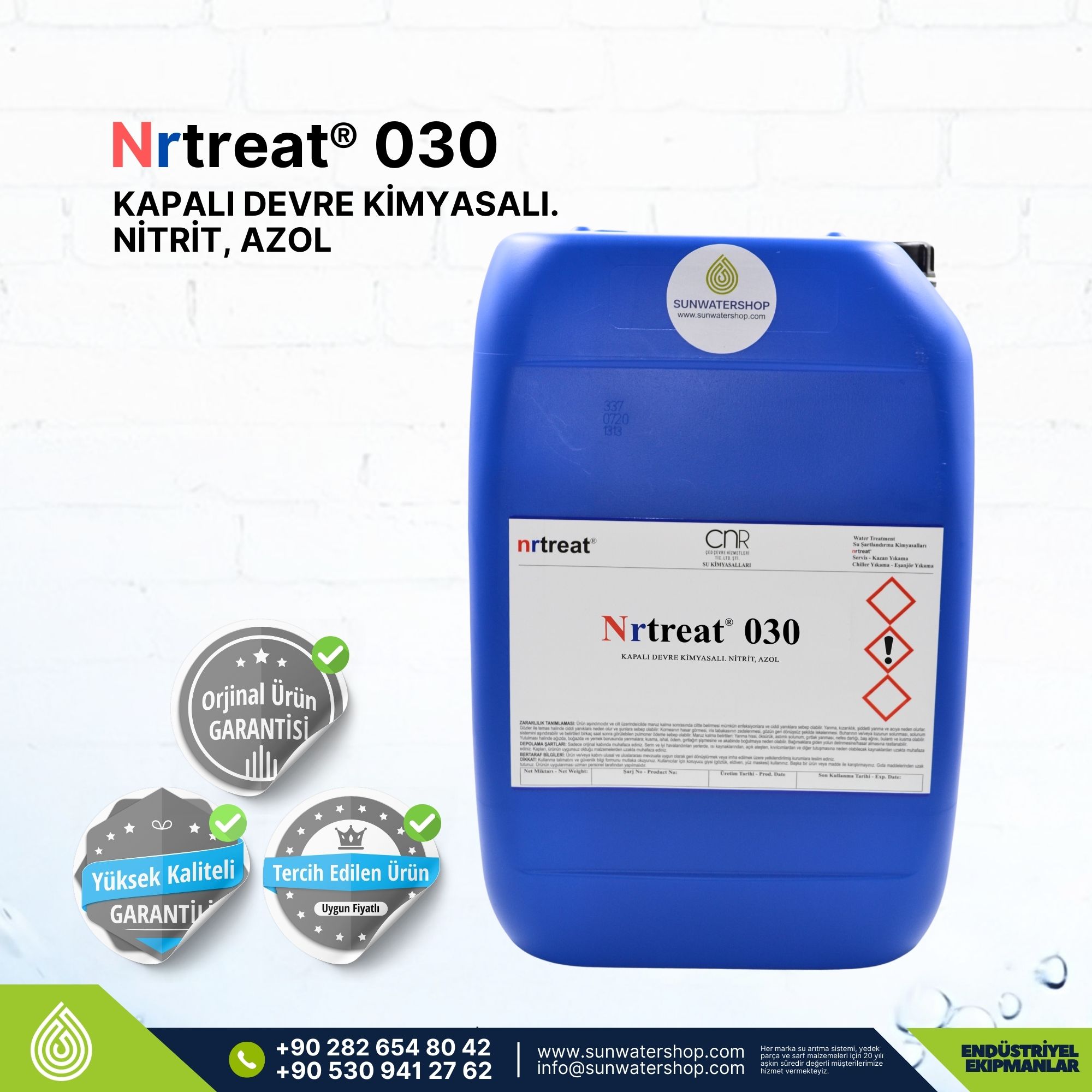 Kapalı Devre Kimyasalı (Nitrit, Azol)