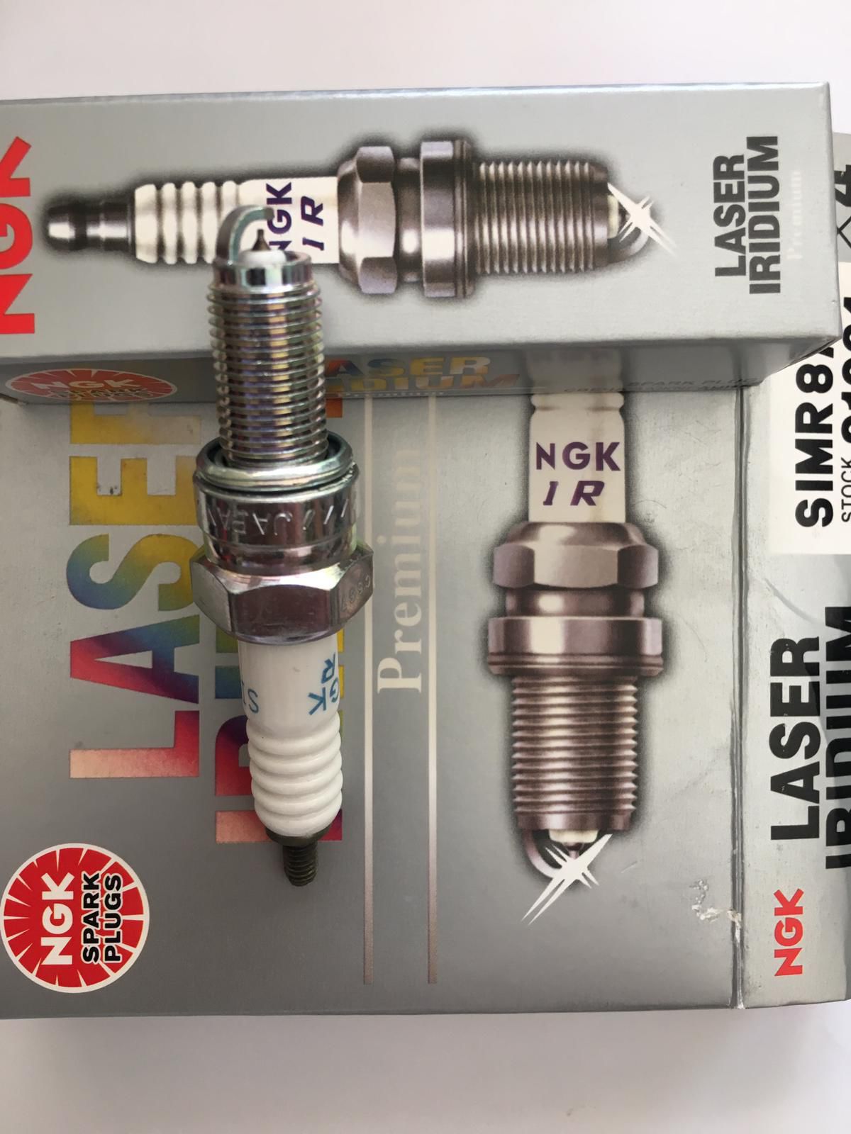 "NGK SIMR8A9 Laser Iridium Buji: CBR 250 için"