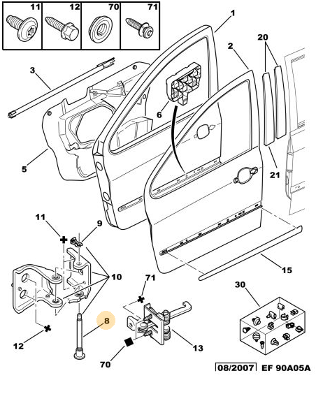 PEUGEOT 307 YEDEKPARCA TÜM PARÇALARINI SİTEMİZDEN TEMİN EDEBİLİRSİNİZ