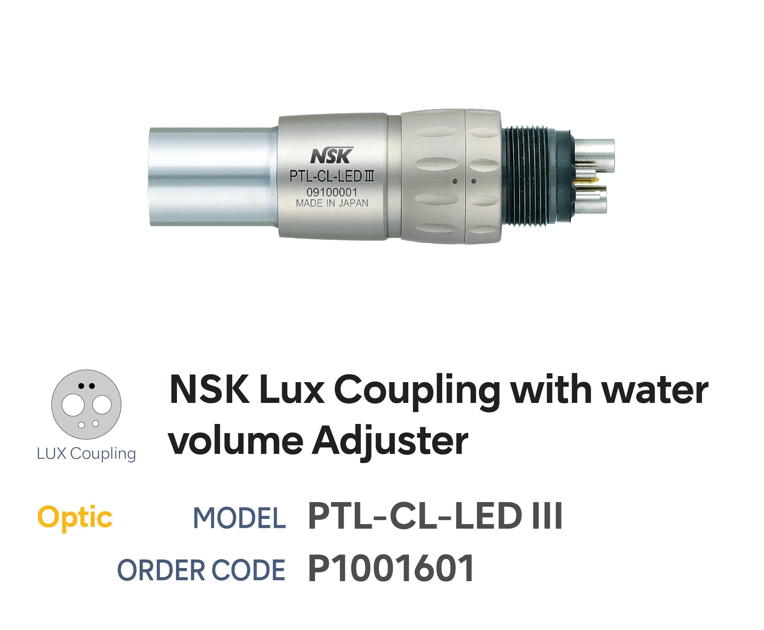 NSK PTL-CL-LED III Işıklı Su Ayarlı Adaptör (Coupling)