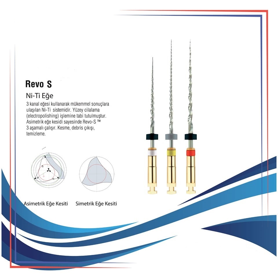 NİC Superline RS+ File REVO S Gold Kanal Eğesi