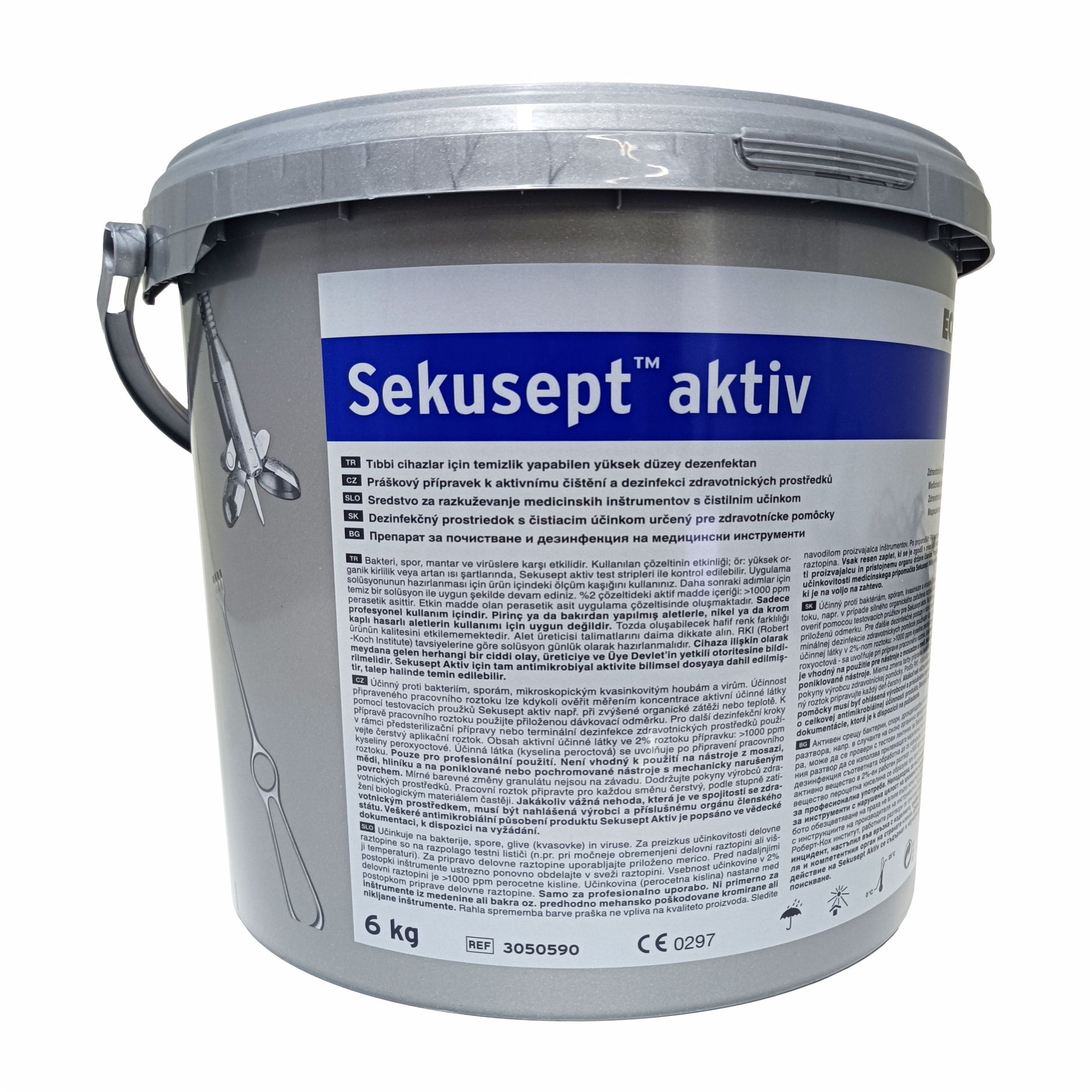 Ecolab Sekusept Aktiv Konsantre Toz Alet Dezenfektanı 6 Kg