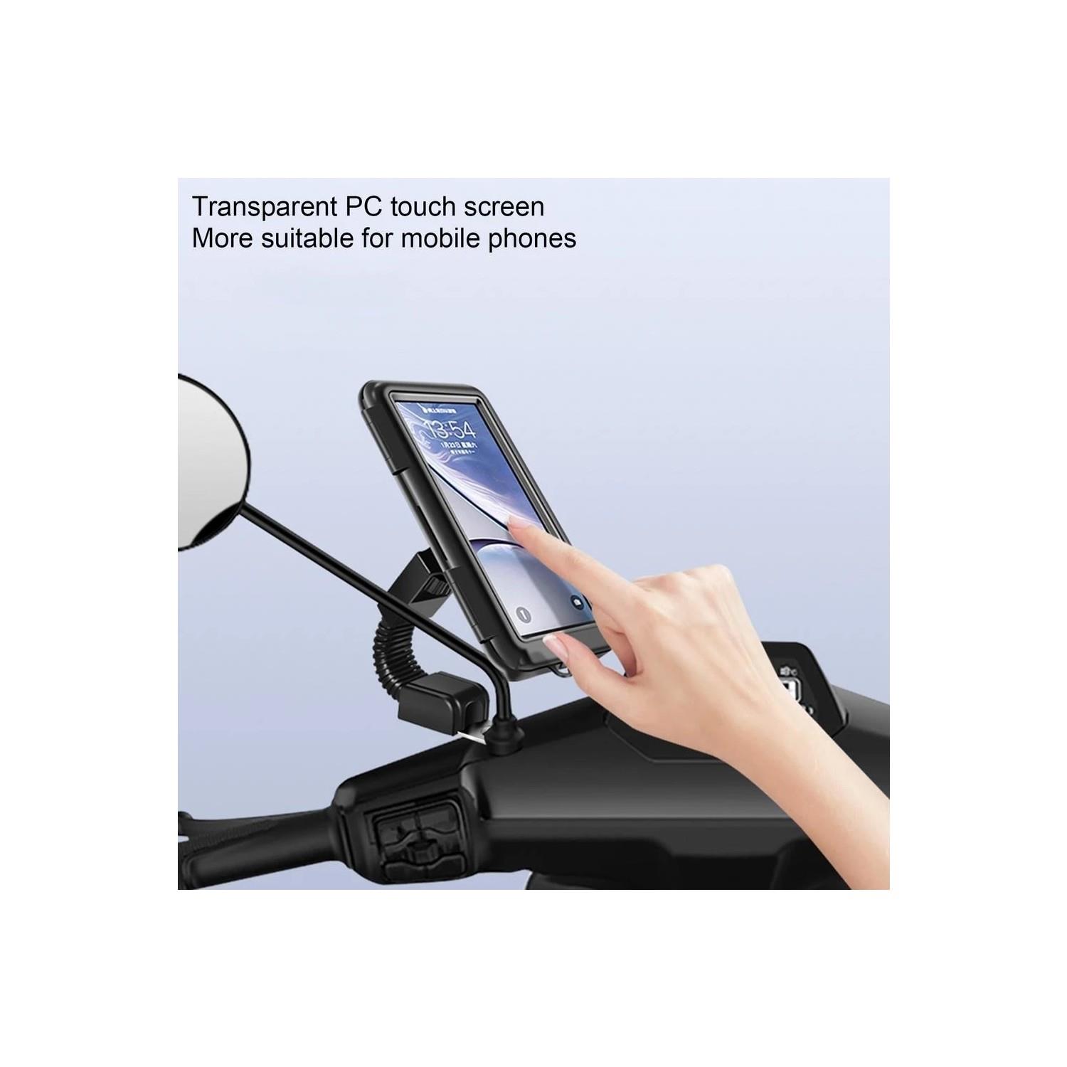 MTS MT3 AYNA BAĞLANTILI KAPALI TELEFON TUTUCU