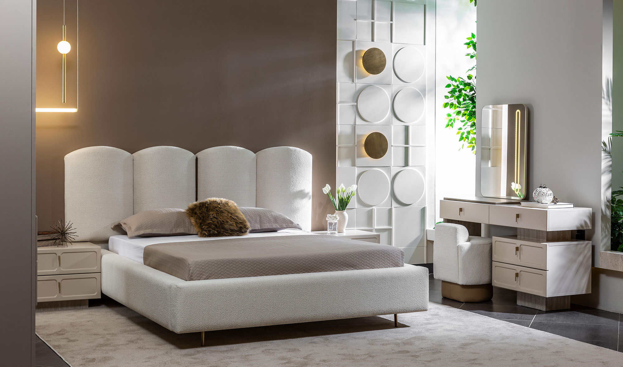 Nita Wedding Set - CaddeYıldız Furniture