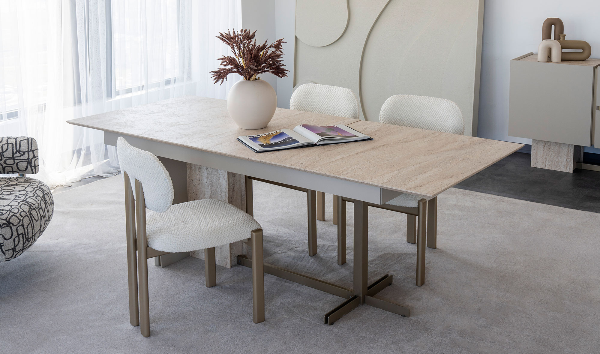 Levante Dining Table Set - CaddeYıldız Furniture