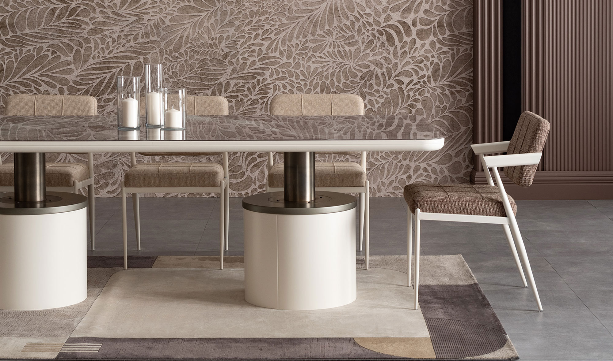 Perla Dining Table Set - CaddeYıldız Furniture