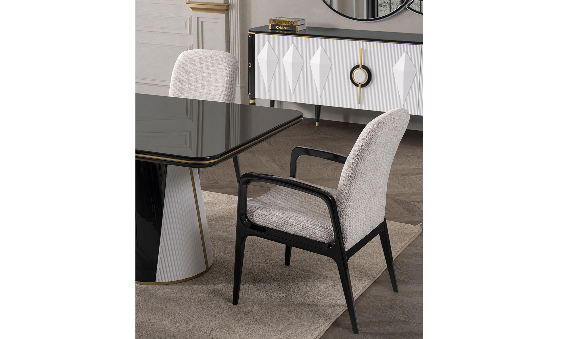 Ottoman Dining Table Set - CaddeYıldız Furniture
