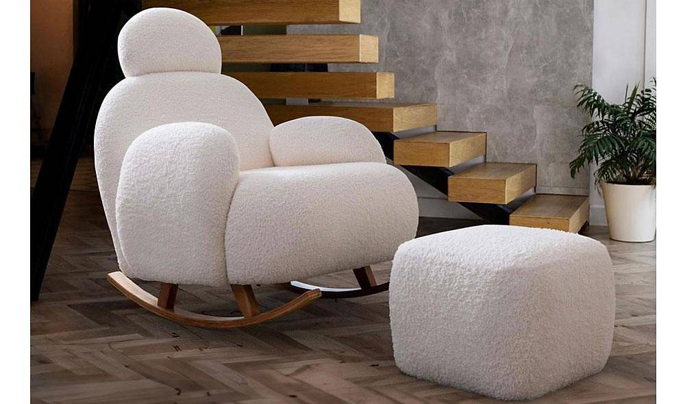 Momento Recliner with Puff - CaddeYıldız Furniture
