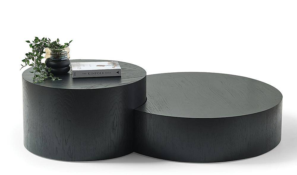 Monreal Coffee Table Set - Black - CaddeYıldız Furniture