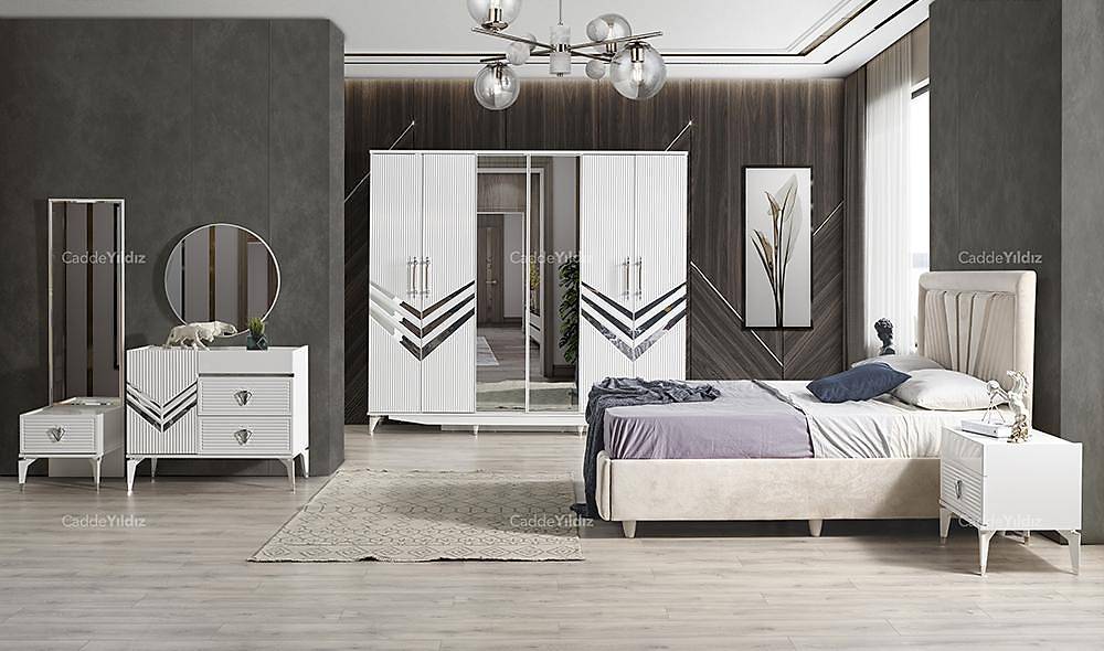 Opera Mdf Bedroom - CaddeYıldız Furniture