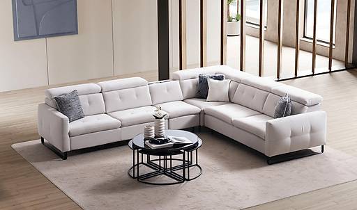 Modern Corner Sofa Set - CaddeYıldız Furniture