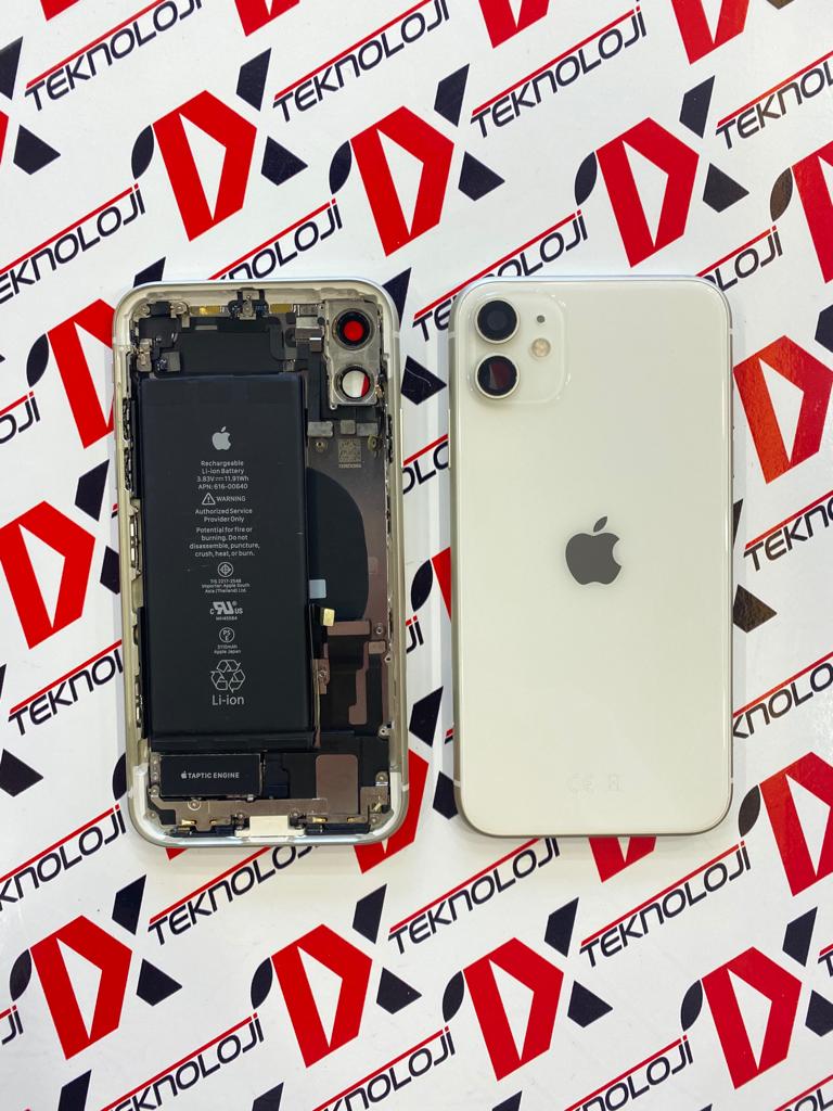 iPHONE 11 BEYAZ RENK ORİJİNAL KASA