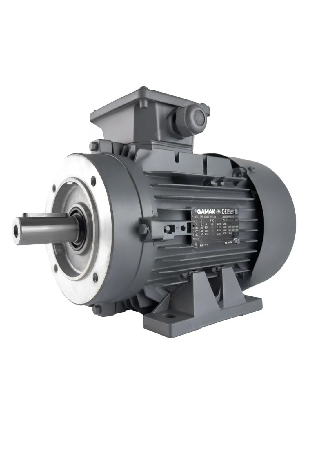 Gamak Motor 1,5 kW, 3000 devir, B34 Ayaklı Flanşlı « Elektrifikasyon ...