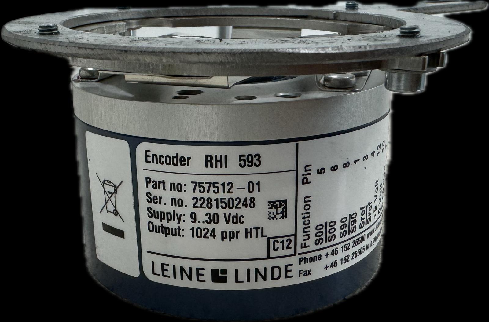 LEINE LINDE 1024 Encoder RHI 593 « Elektrifikasyon, Elektrikli Motor ve ...