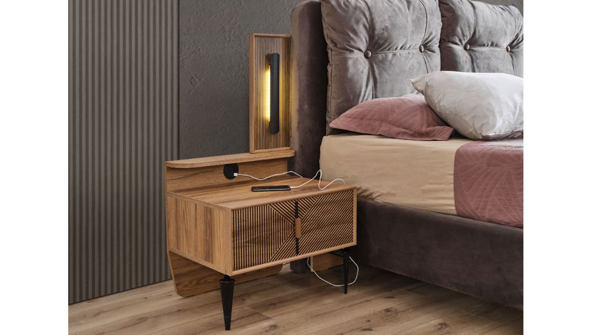 Clara Lux Wedding Set (Wardrobe with Lid) « Gunes Furniture - The Most ...