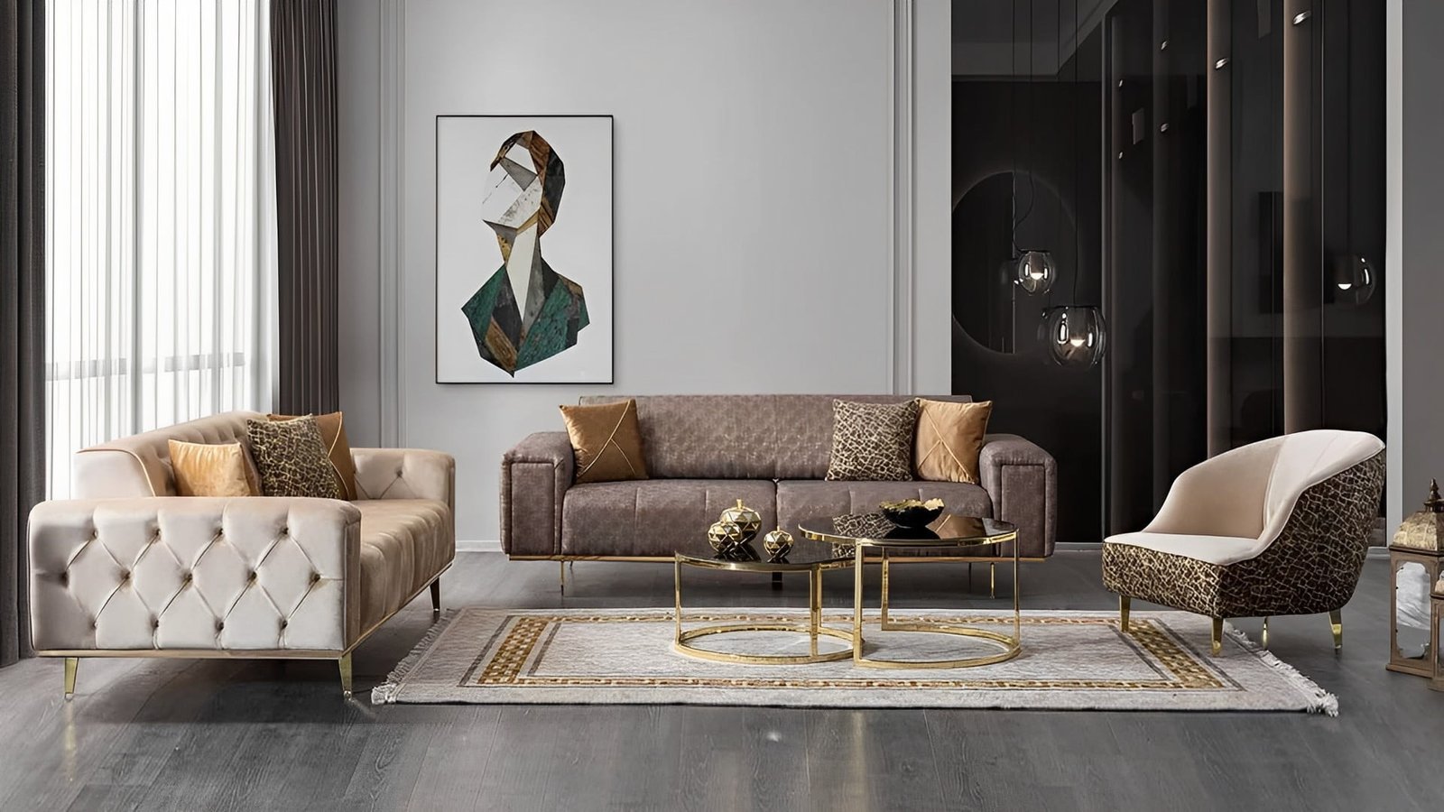 Gucci Modern Sofa Set « Gunes Furniture - The Most Affordable Online ...