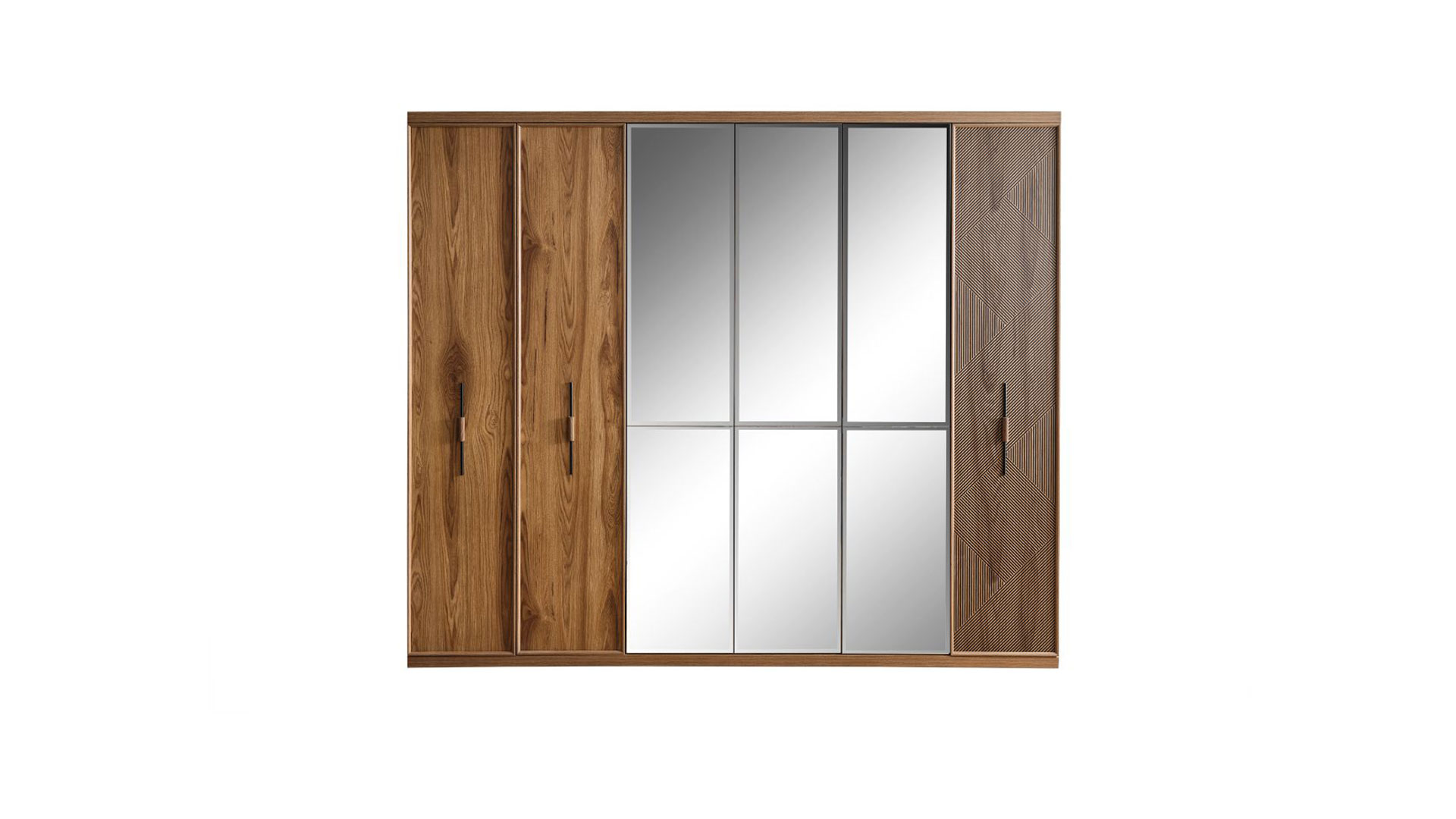 Clara Lux Wardrobe - 6 Doors « Gunes Furniture - The Most Affordable ...