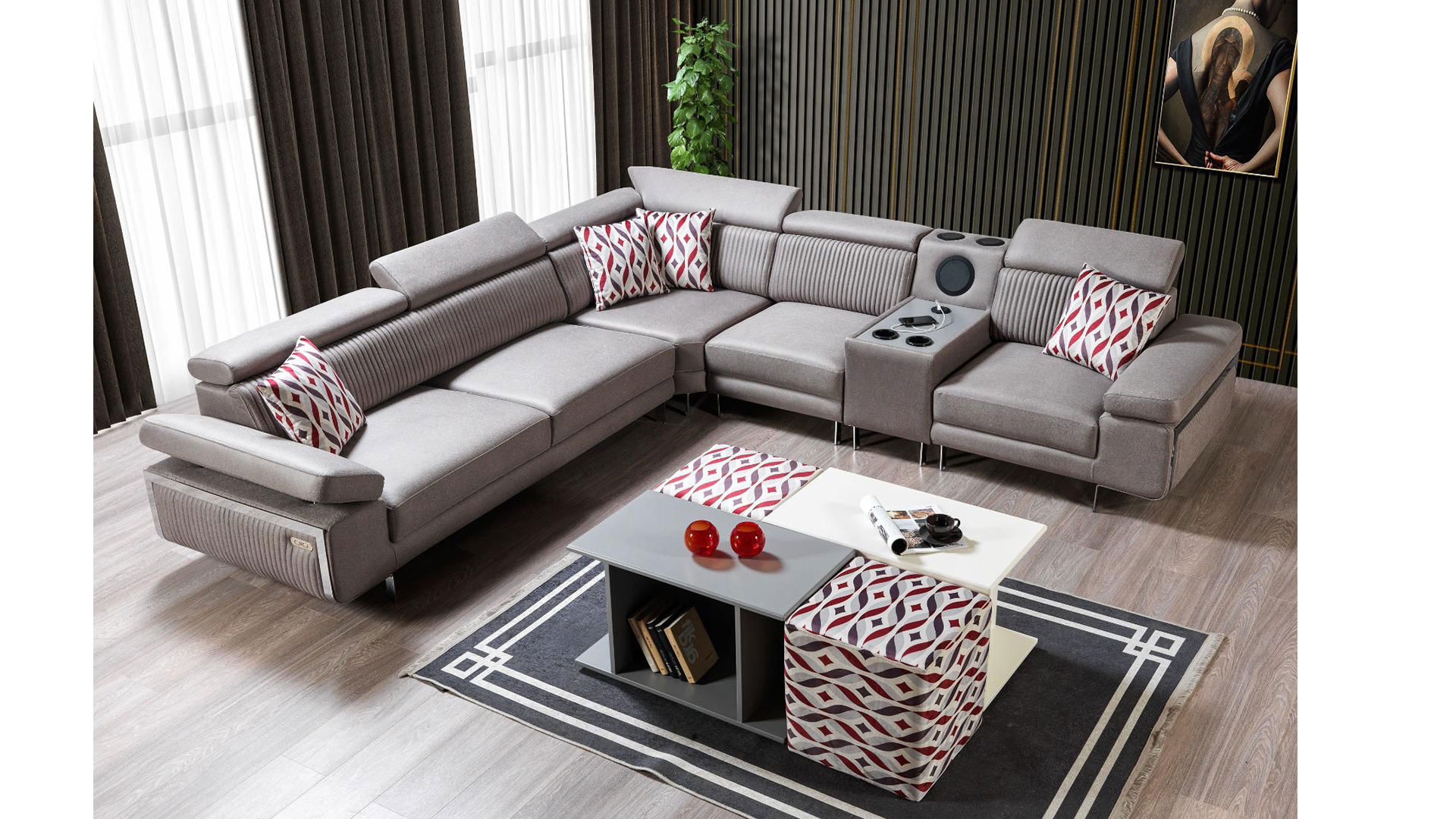 Milano Corner Set « Gunes Furniture - The Most Affordable Online Furniture Store.