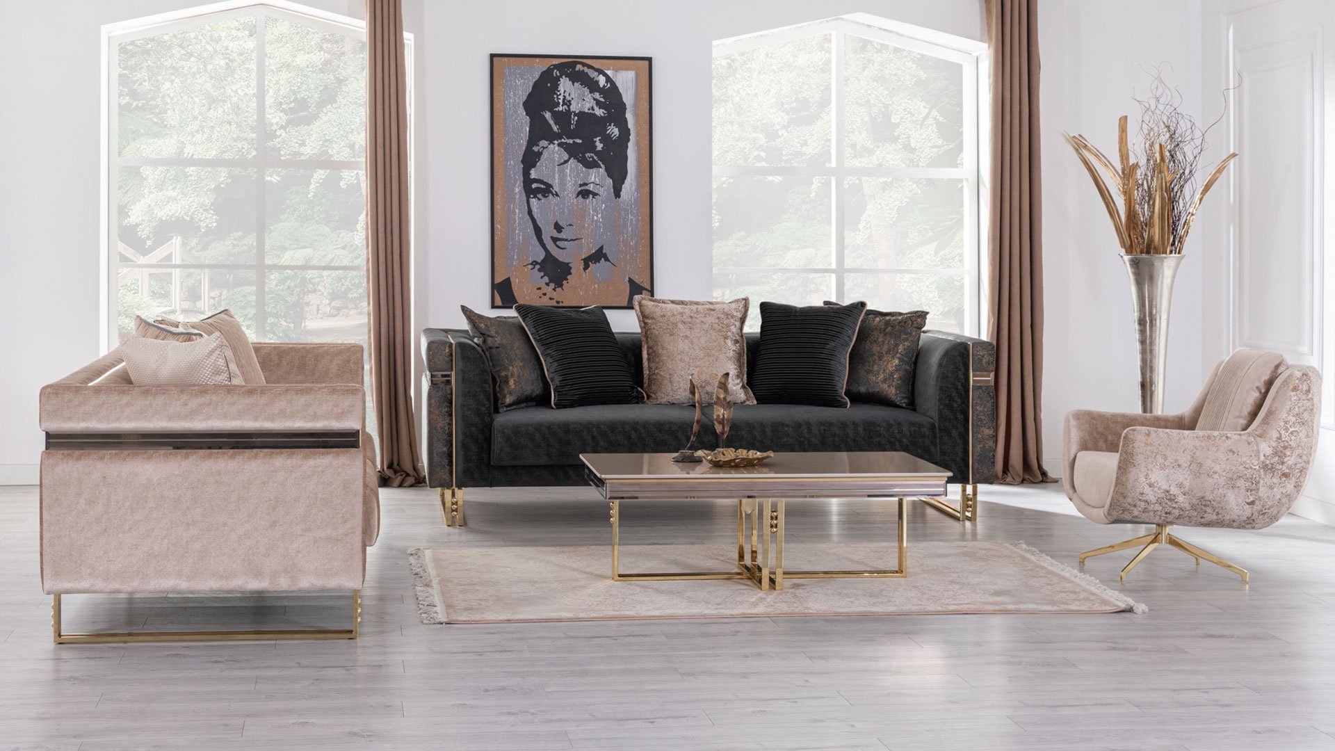 Gucci Luxury Sofa Set « Gunes Furniture - The Most Affordable Online ...