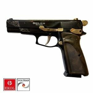 EKOL S66 Siyah Altın İşlemeli Havalı Tabanca « Halil Av ve Balık Malzemeleri