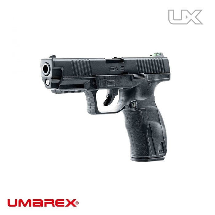 UMAREX UX SA9 4,5MM Havalı Tabanca - Siyah, B.Back « Halil Av ve Balık Malzemeleri