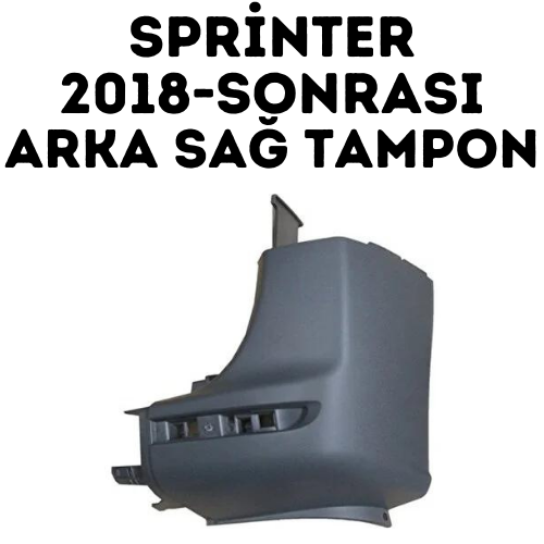 Mercedes W907-910 Sprinter Sağ Arka Köşe Tampon 9078853600