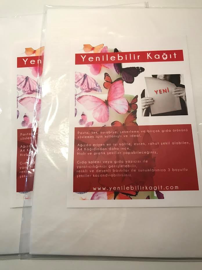 Yenilebilir Kağıt 10 lu-Wafer Paper « yenilebilirkagit.com