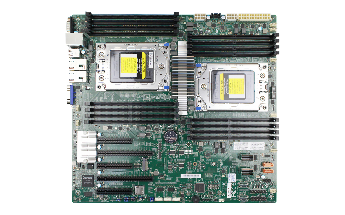 Supermicro H11DSi-NT REV 2.0 DDR4 3200 Mhz Sp3 Soket Anakart E-Atx ...