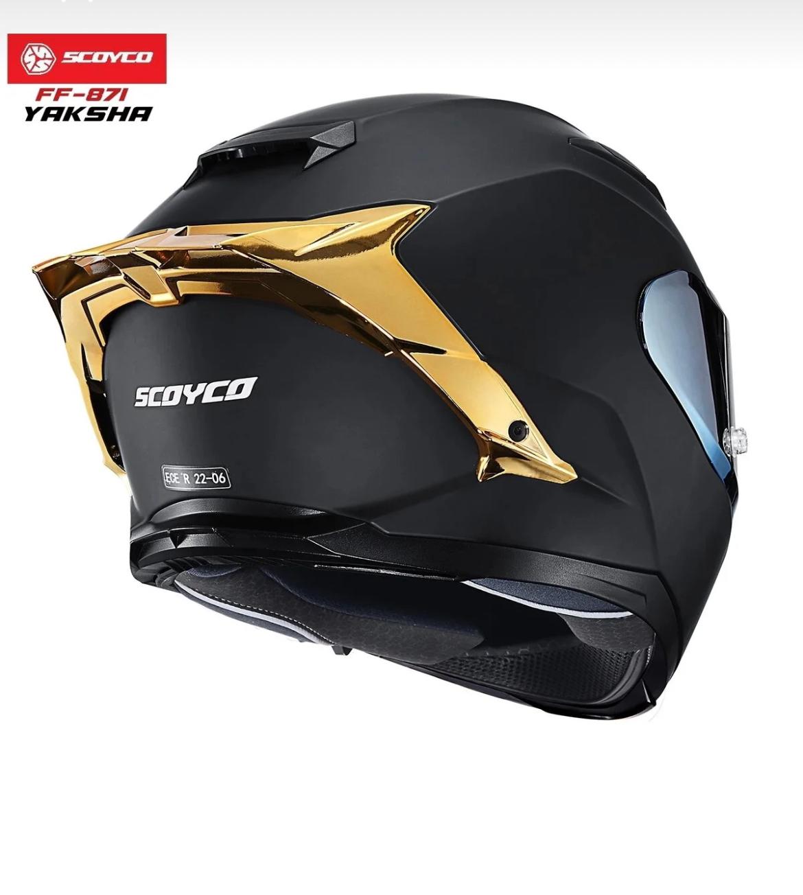 SCOYCO FF871 FULFACE KASK « EMEK MOTOSİKLET İSTANBUL