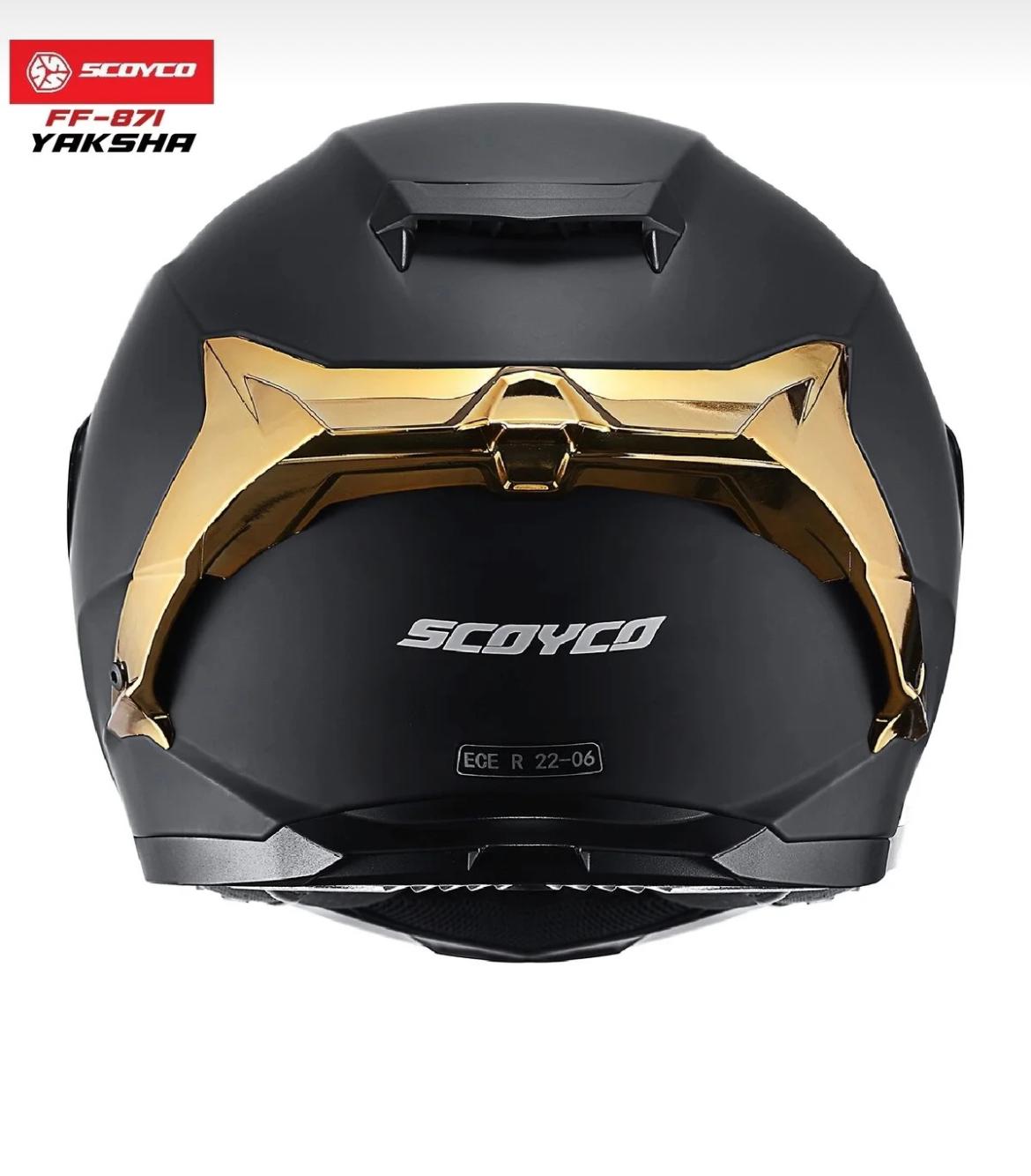 SCOYCO FF871 FULFACE KASK « EMEK MOTOSİKLET İSTANBUL