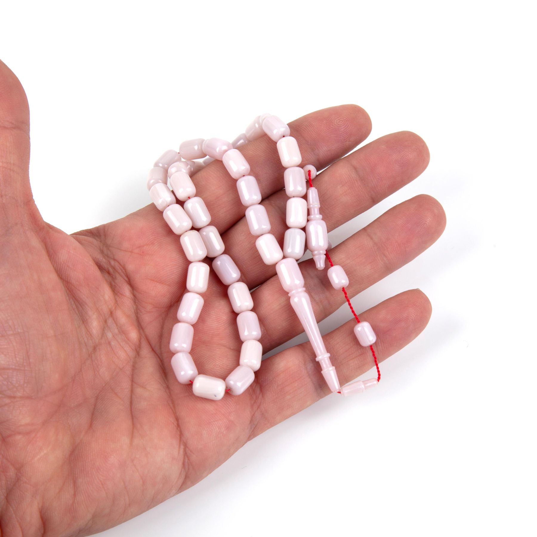 Katalin Çubuk Kapsül Kesim 7x9.5mm Tesbih - Beyaz - İbrahim Atasever ...