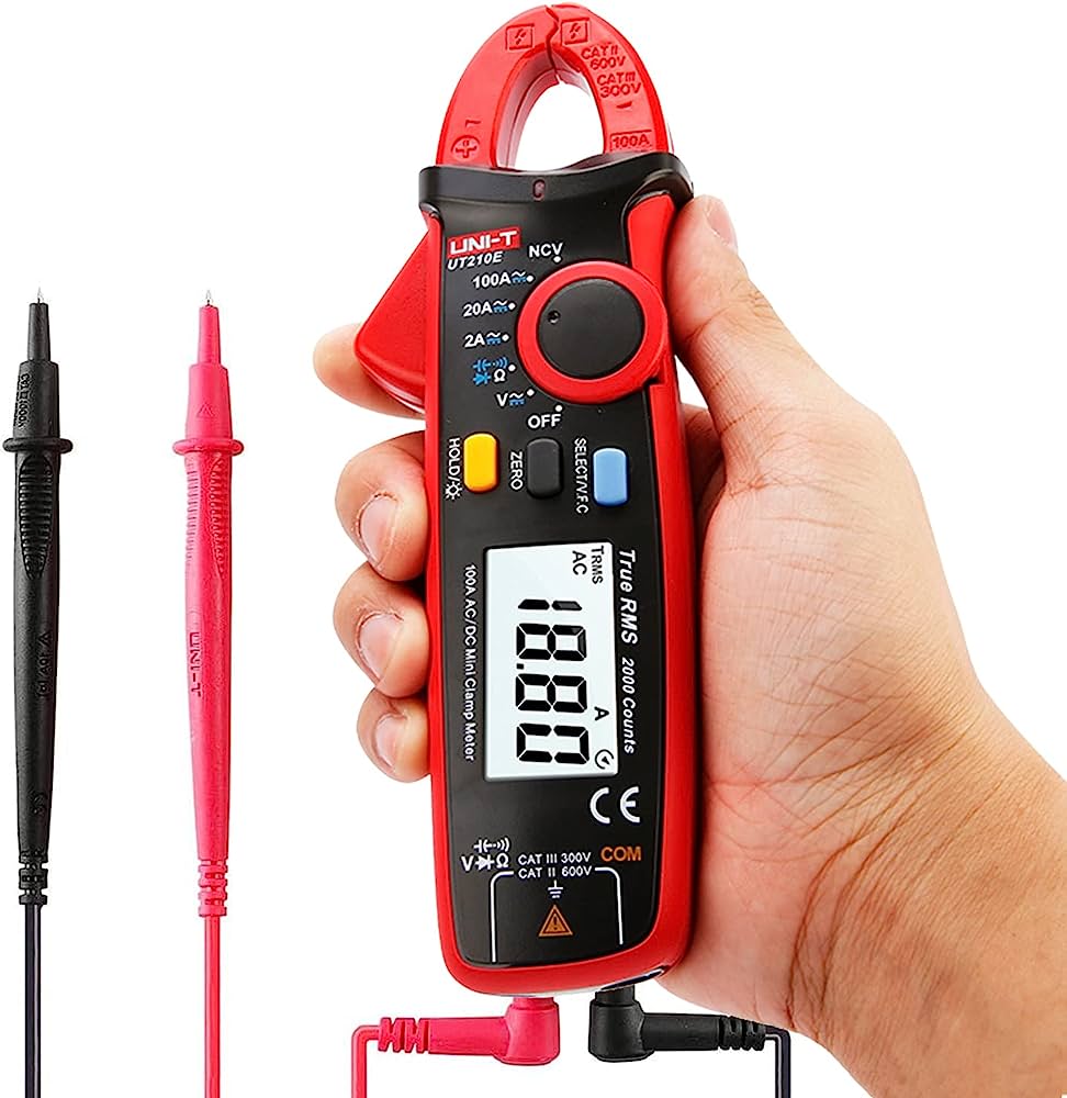 Unit UT 210E 600V 100A Mini Dijital Pensampermetre « elektrikportali.com