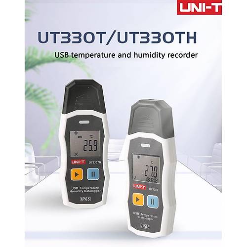 Unit UT330TH elektronik dijital termometre higrometre ile LED ekran USB ...