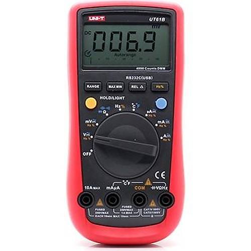 Unit UT61B + 1000V TRUE RMS DİJİTAL MULTİMETRE « elektrikportali.com