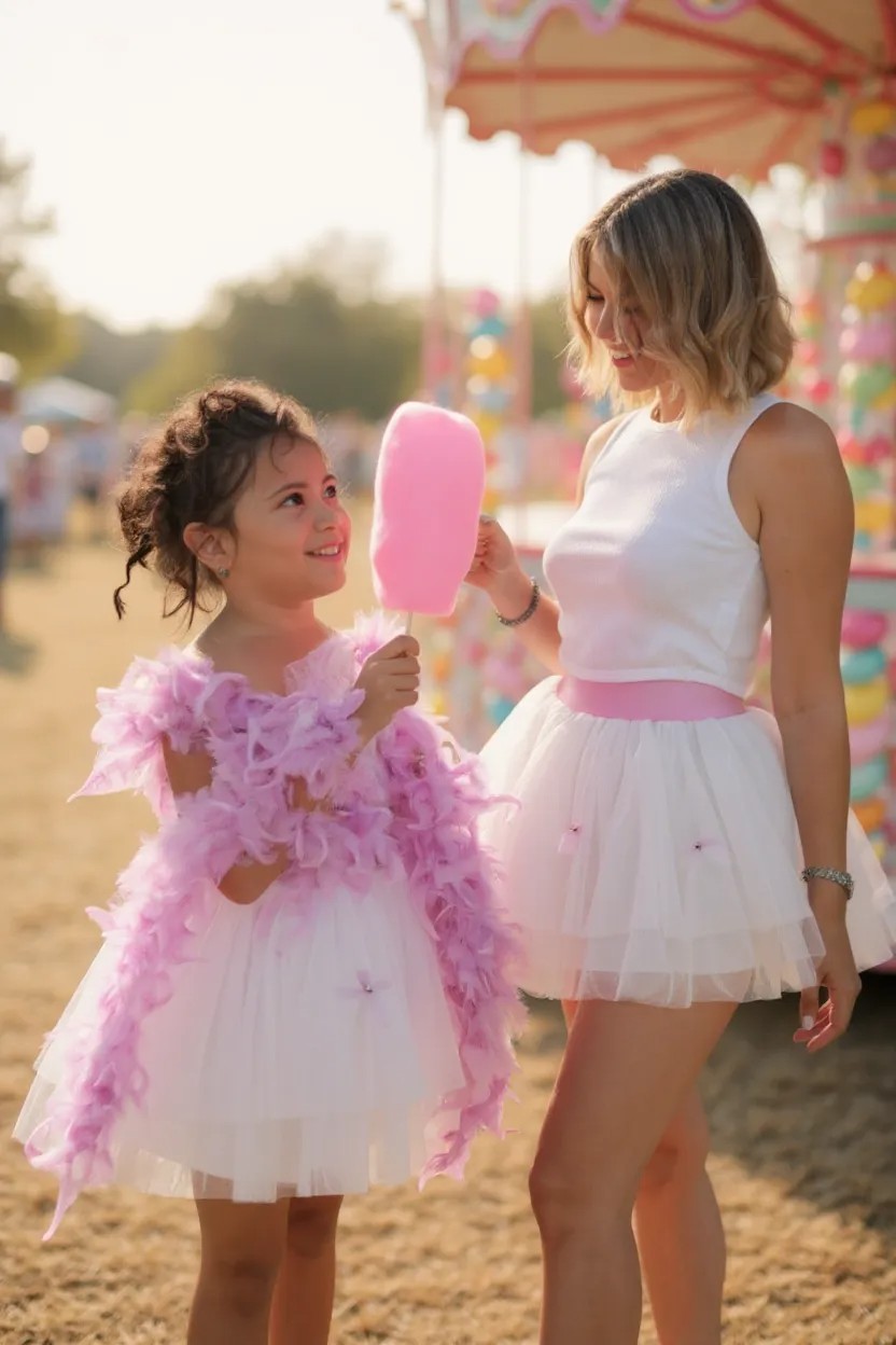 Narely Beyaz Otrişli Crop(Pembe/Mor/Beyaz)